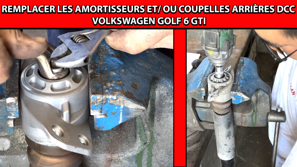 Remplacer les amortisseurs DCC et / ou coupelles arrières Volkswagen ...