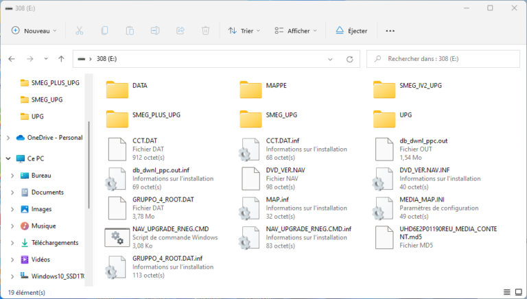 Mise à jour/upgrade cartographie PSA Europe 2023-1 RT6 (e-MyWay/WipNav+ ...